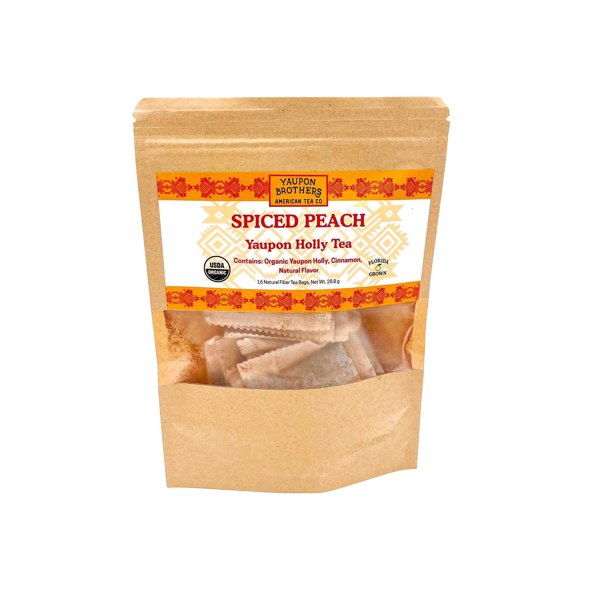 Spiced Peach Yaupon Holly Tea – Fresh by 4Roots